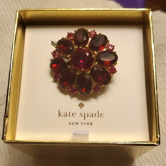 kate spade | Jewelry | Nib Kate Spade Bright Ideas Flower Brooch | Poshmark